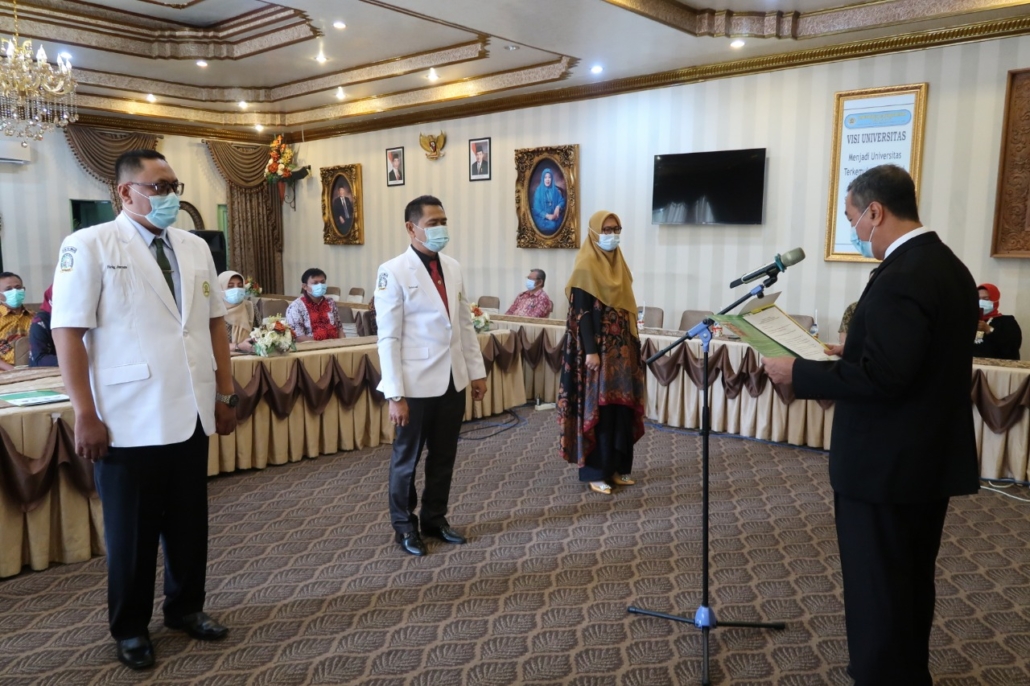 Rektor Unbrah Lantik Direktur dan Wadir RSGM Periode 2020-2024 ...
