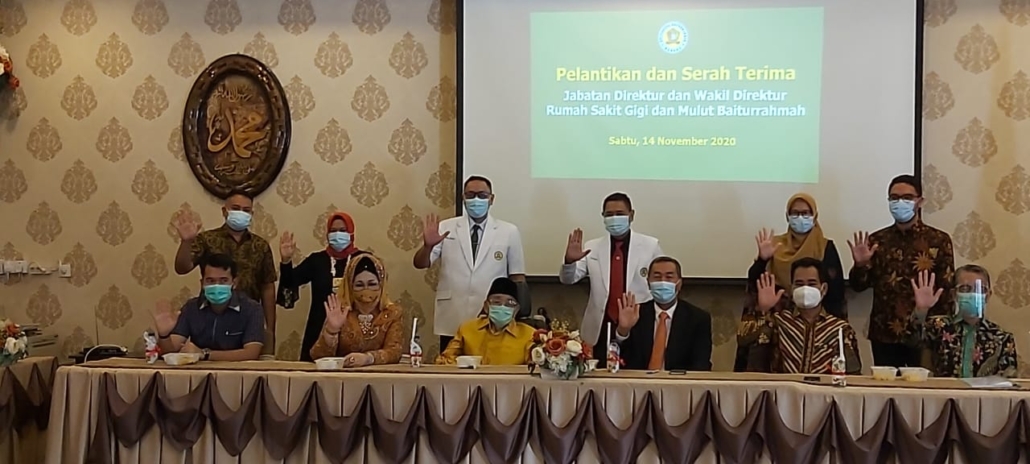 Rektor Unbrah Lantik Direktur dan Wadir RSGM Periode 2020-2024 ...