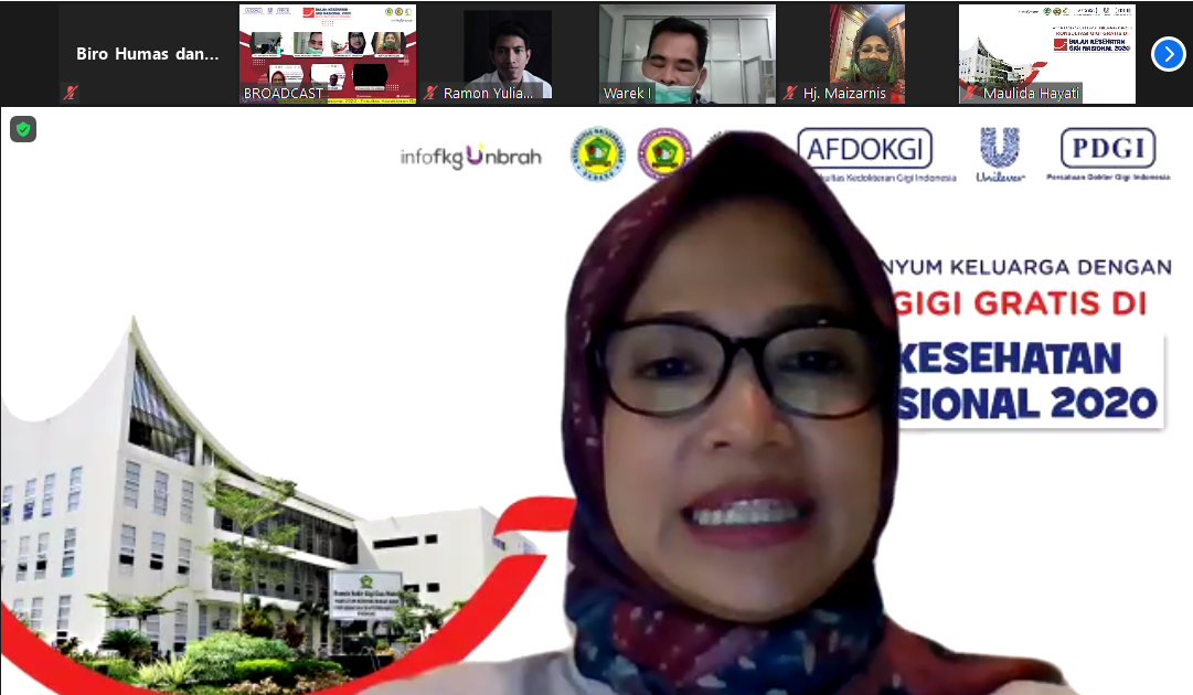 BKGN 2020 Unbrah Hadirkan Konsultasi dan Edukasi Daring Terkait Gigi ...