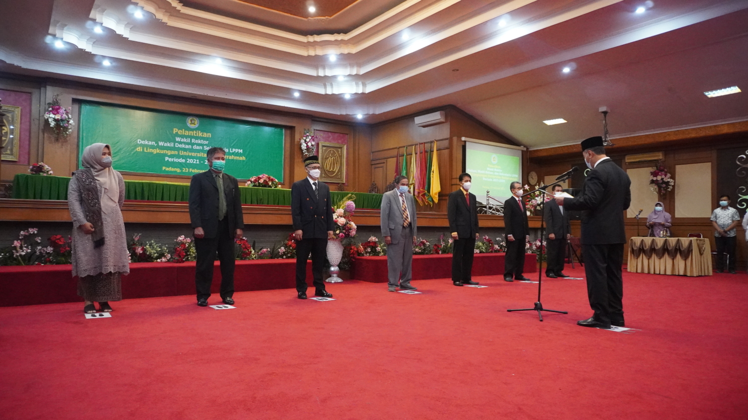 Rektor Unbrah Lantik Pejabat Struktural Baru Periode 2021-2025 ...