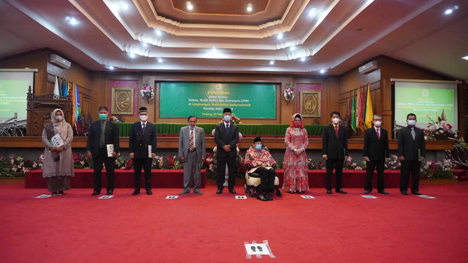 Rektor Unbrah Lantik Pejabat Struktural Baru Periode 2021-2025 ...