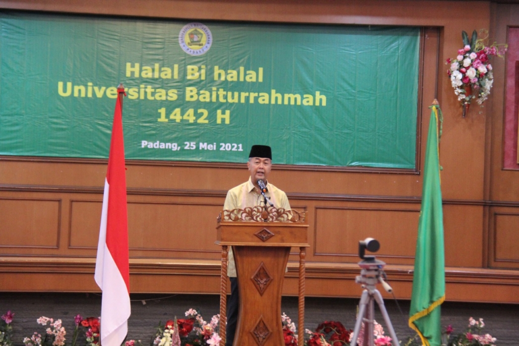 Unbrah Gelar Halal Bi Halal Idul Fitri 1442 H – Universitas Baiturrahmah