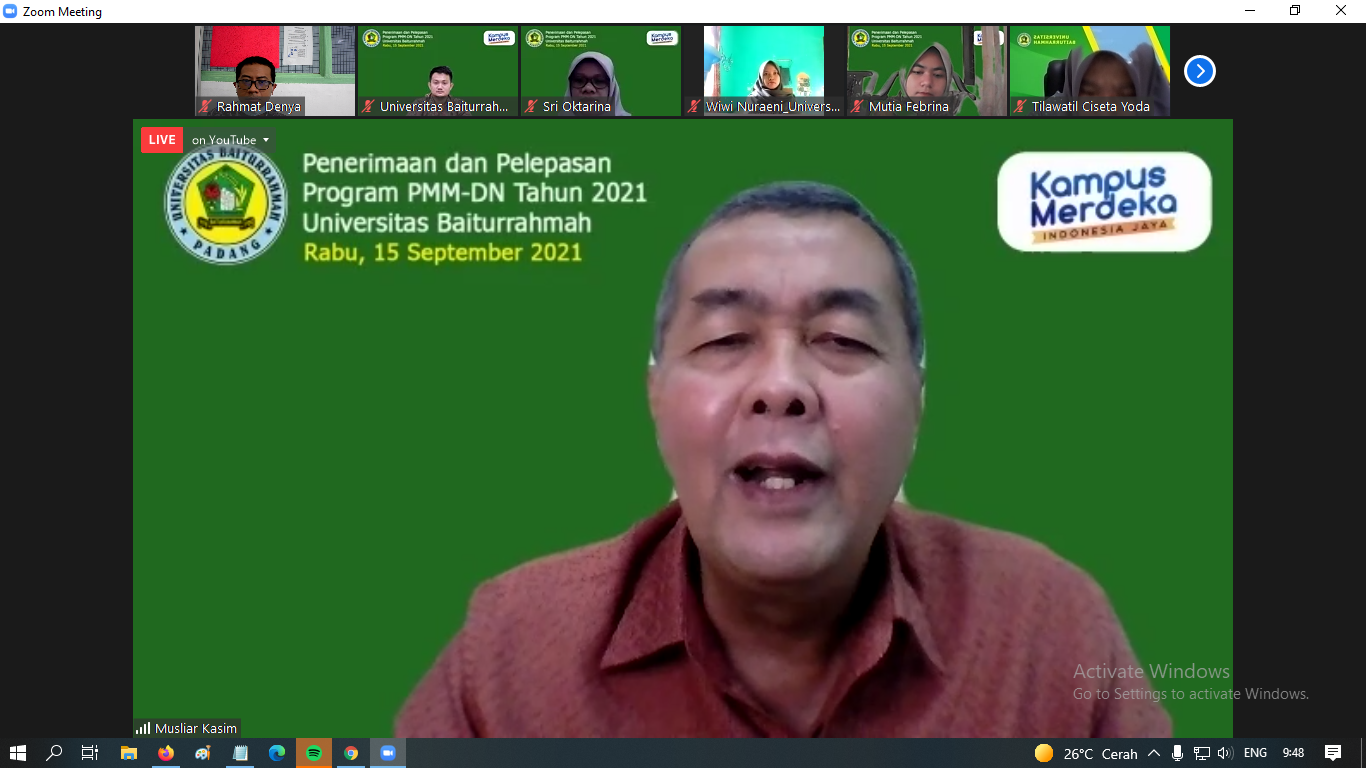 Sembilan Mahasiswa Unbrah Ikuti Program PMM-DN 2021 – Universitas ...