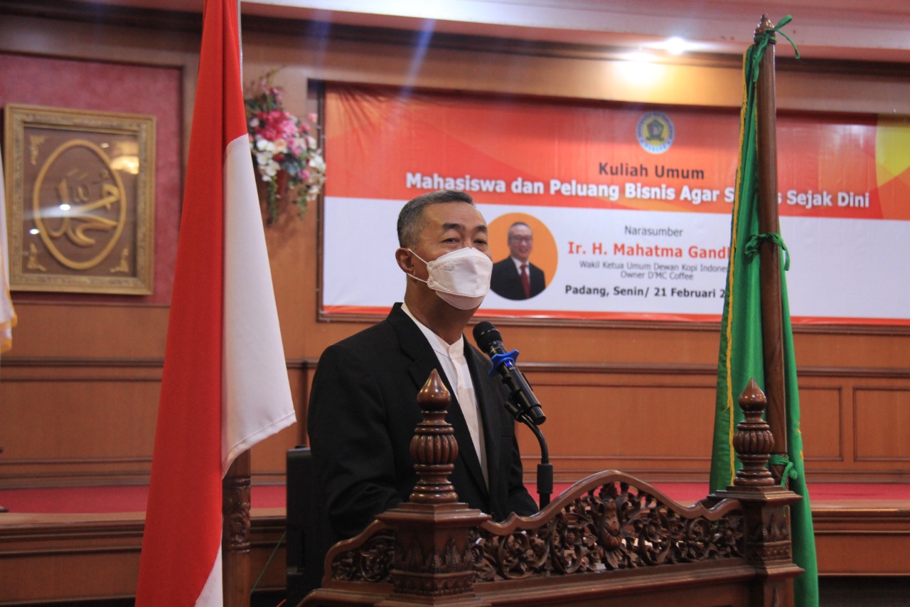 Pengusaha Kopi Sukses “Mahatma Gandhi” Sharing Ilmu Usaha Kepada ...