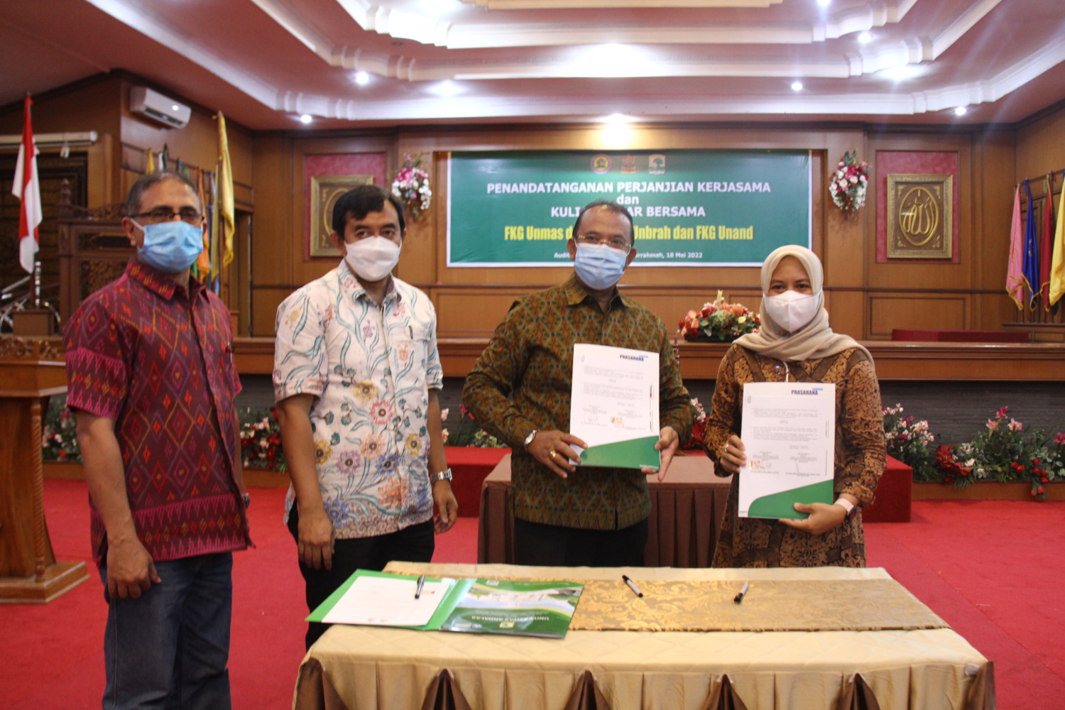 FKG Unbrah Gelar Kegiatan Kuliah Pakar dan Penandatanganan Kerja Sama ...