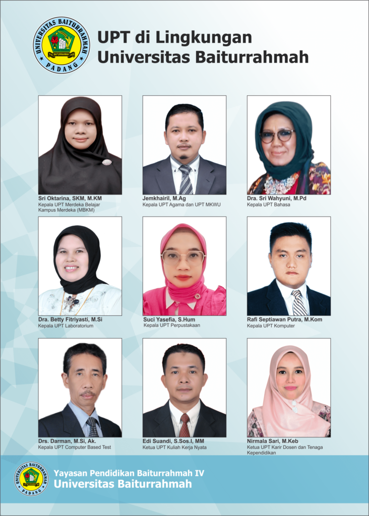 Profil Biro dan UPT – Universitas Baiturrahmah